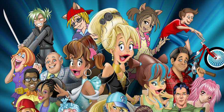 Free Cartoon Character Poster | Malane Newman